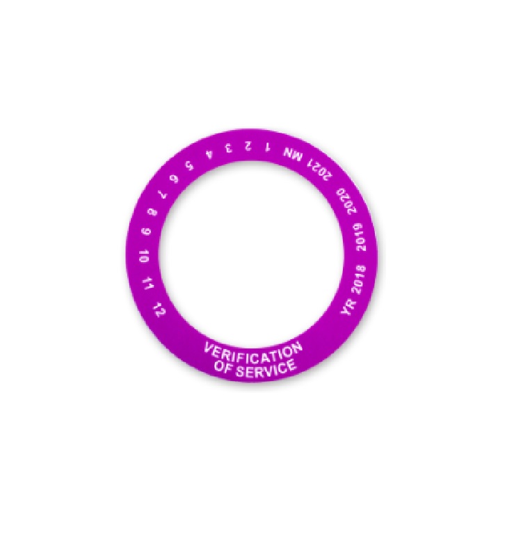 IFAS P/N SC4. Verification of Service Collar, Violet 3 1/16" ID ...