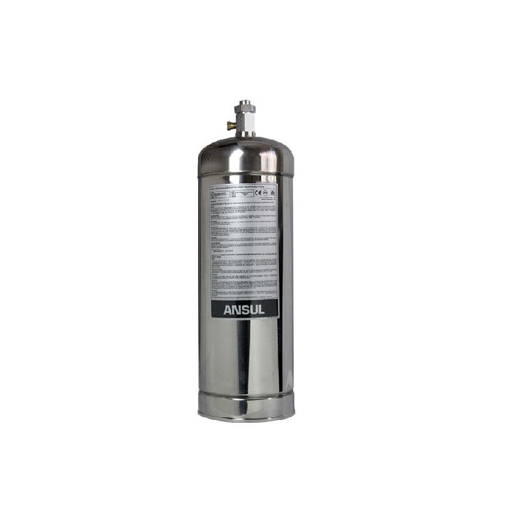 IFAS P/N AN429862. Ansul P/N 429862, Stainless Steel 3 Gallon Tank ...