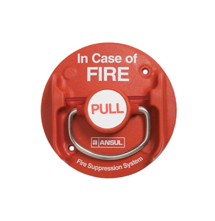 IFAS P/N AN434618. Ansul P/N 434618, Remote Pull Station, Red. w/o Wire ...