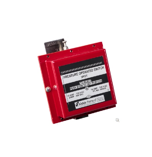 IFAS P/N KI486536. Kidde P/N 81-486536-000 Pressure Switch, 3PDT ...