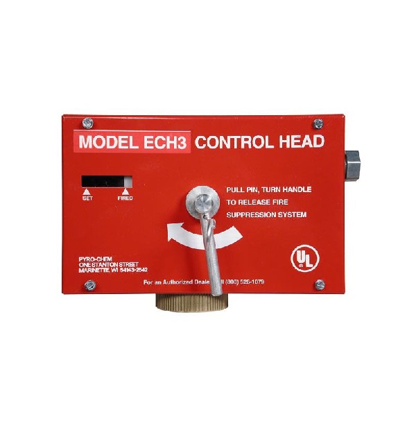 IFAS P/N PYECH120. Pyro Chem P/N 551202, ECH-120 Control Head ...